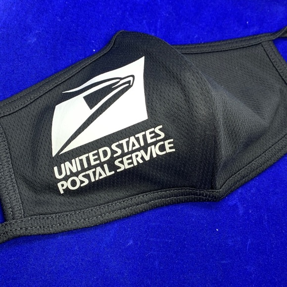 None | Other | 3 Black Face Mask With Usps Logo | Poshmark